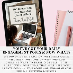 CUSTOM JANUARY 2025 Social Media Daily Interaction Graphics W Canva ...