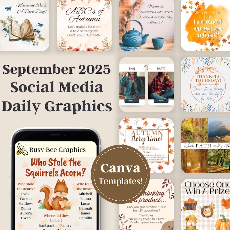 BusyBeeGraphicsCA - Etsy