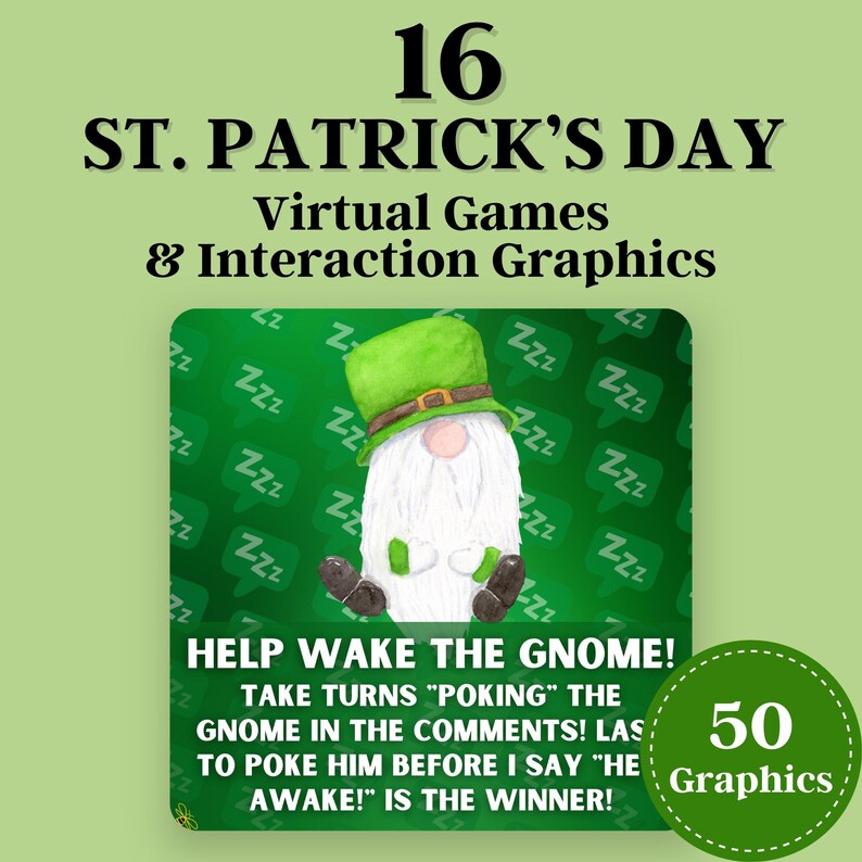 St. Patrick's Day Games Bundle: 16 Fun Interactive Games to Boost ...