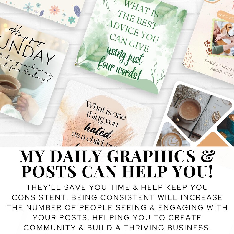 AUGUST 2024 Social Media Daily Interaction Post W/ Captions Engaging ...