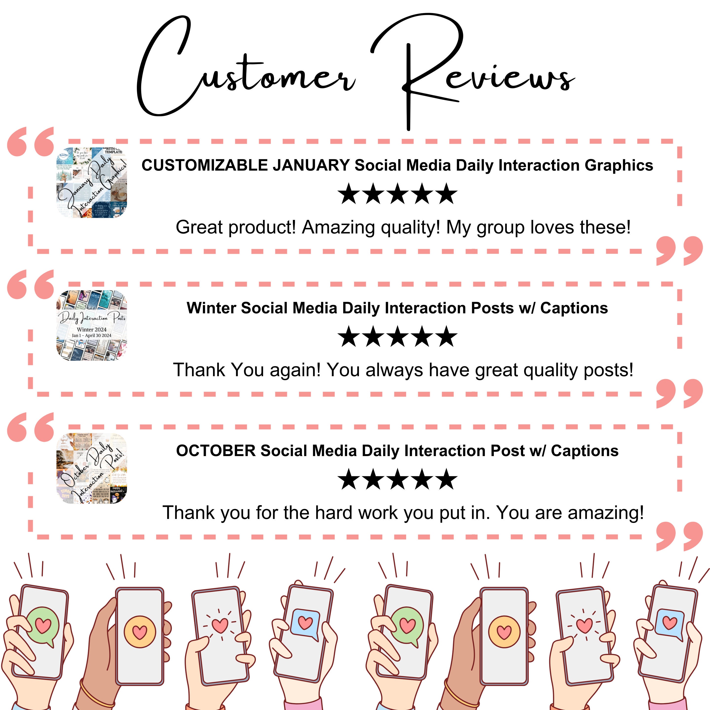 MAY 2024 Social Media Daily Interaction Post W/ Captions. Engaging ...