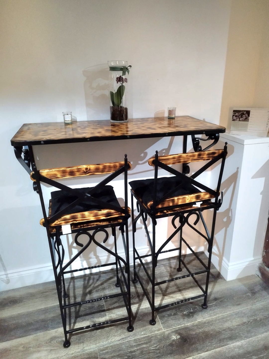 Forged Table and Chairs - Etsy