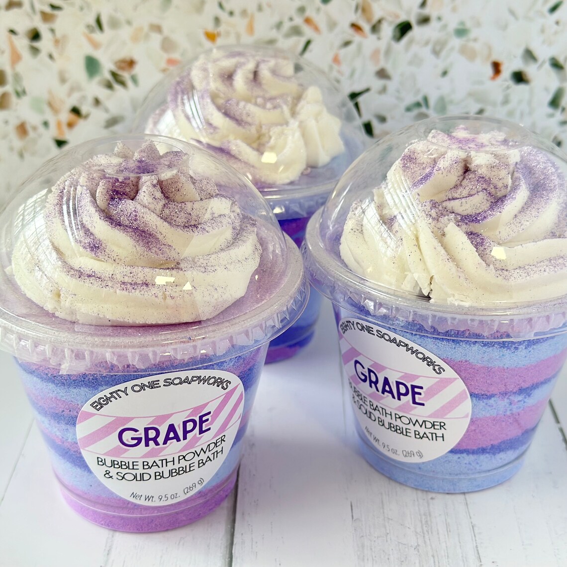Grape Bubble Bath Powder & Solid Bubble Bath - Etsy