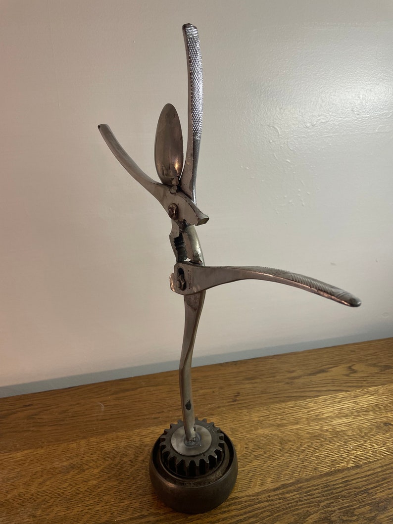 Scrap Metal Ballerina Dancer - Etsy