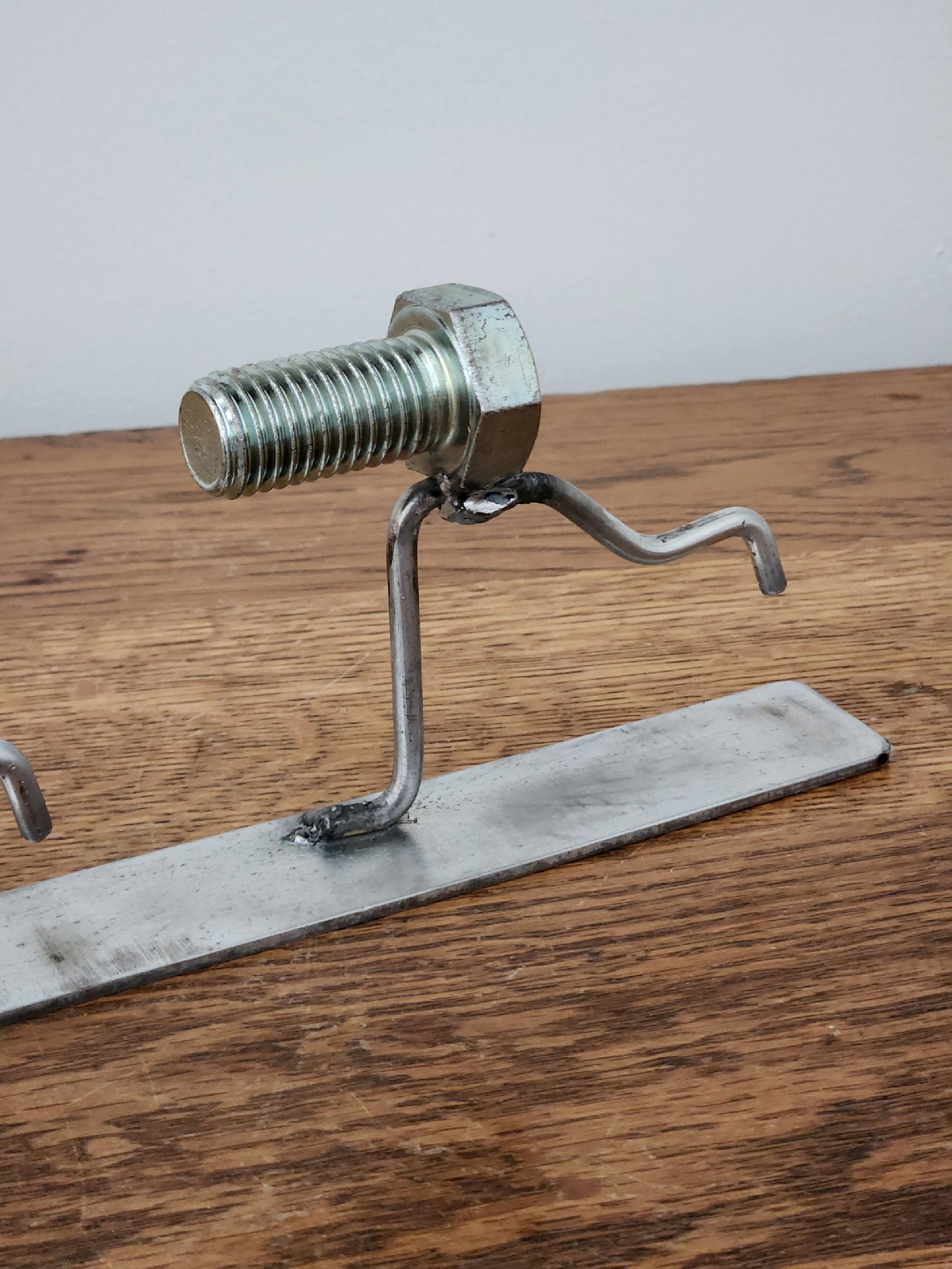 Scrap Metal Bolt Chasing Nut Figurine - Etsy