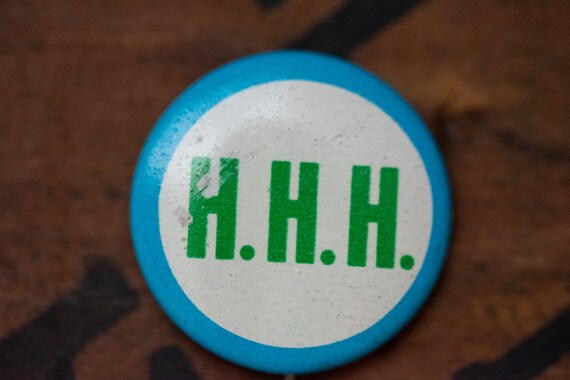 1968 Humphrey Election Pins - Set of 5 - Gem