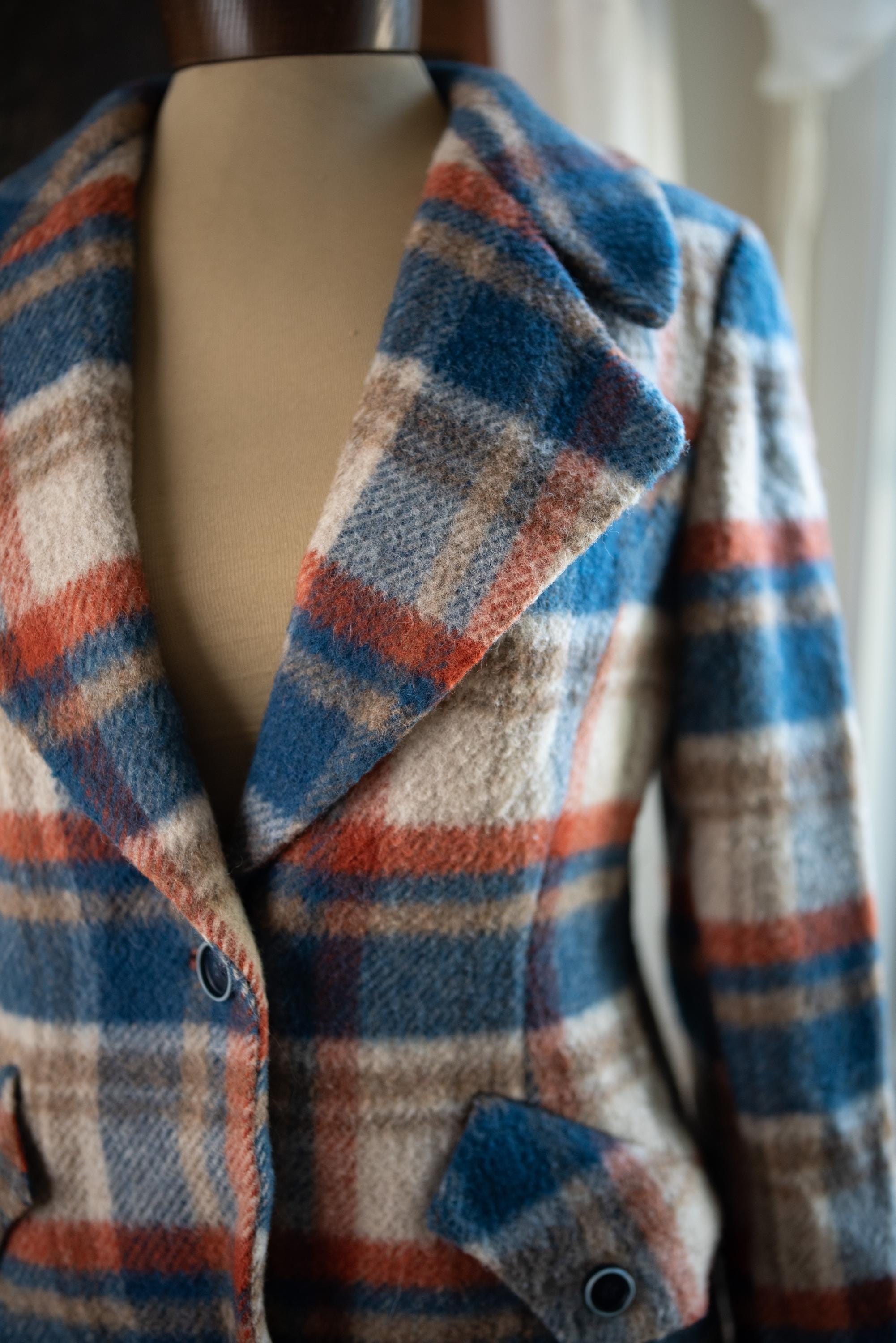 Plaid Wool 2 Pc Outfit / Blazer and Skirt / Vintage 2pc Outfit ...