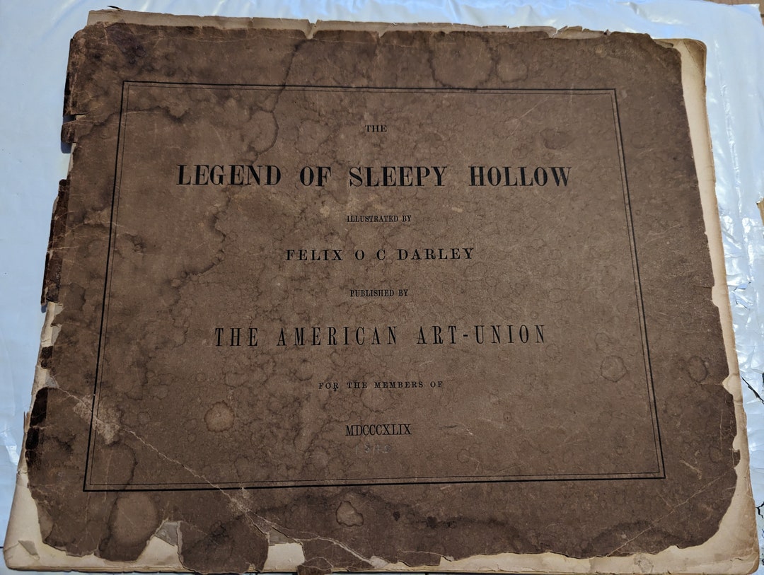 1849 Legend of Sleepy Hollow 1849 Illustrated by Felix O. C. Darley - Etsy