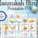 Hanukkah Bingo Cards | Hanukkah Activity | Hanukkah Bingo Printable PDF ...