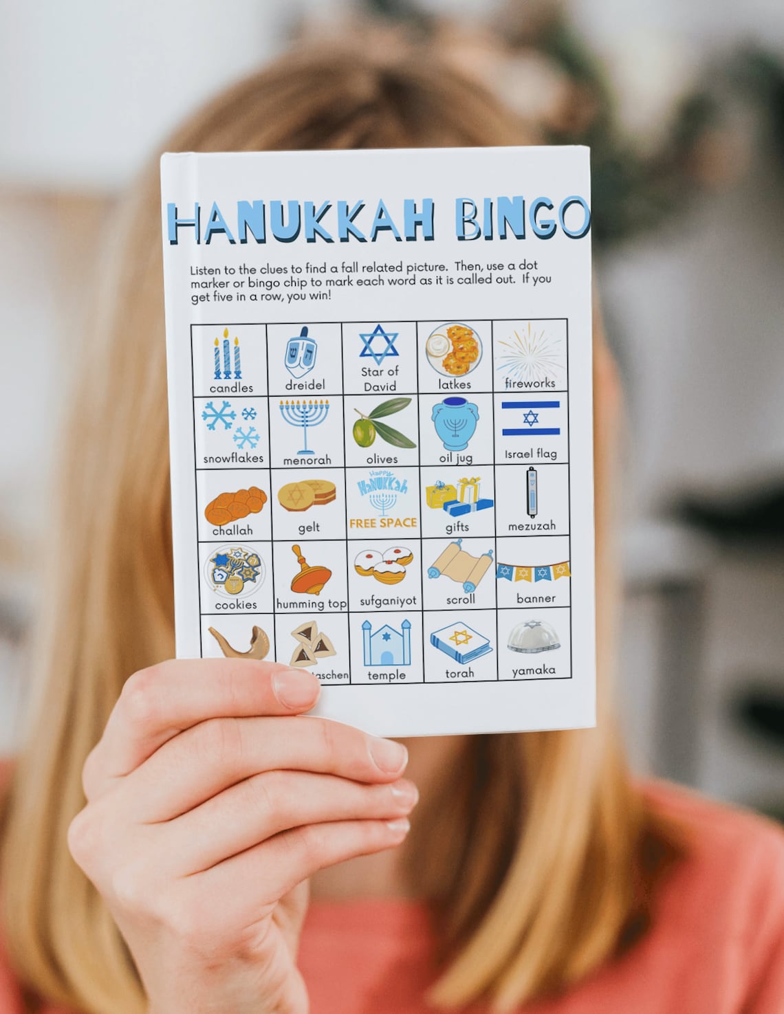 Hanukkah Bingo Cards | Hanukkah Activity | Hanukkah Bingo Printable PDF ...