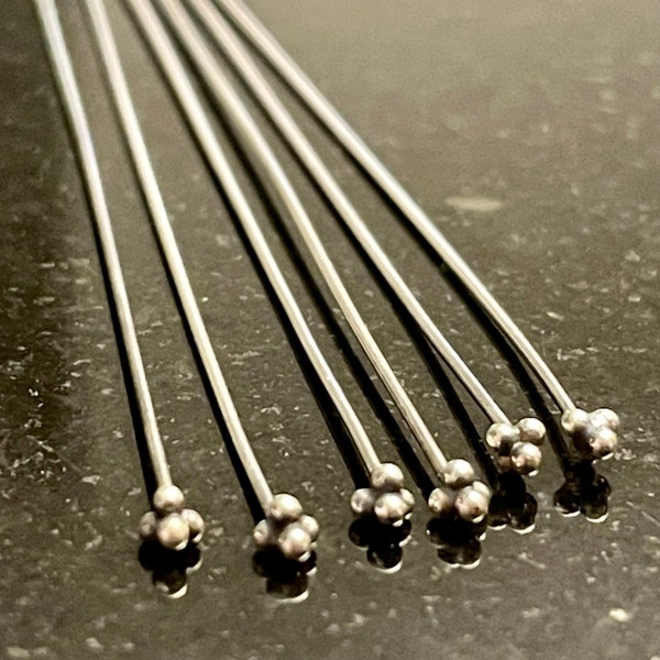 Black Head Pins - Etsy