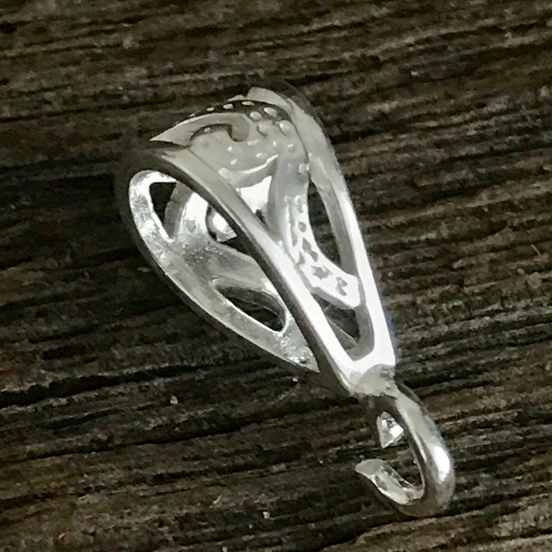 Sterling Silver Bail - Etsy