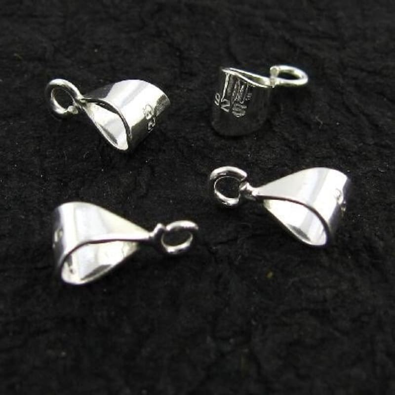 Sterling Silver Bail - Etsy