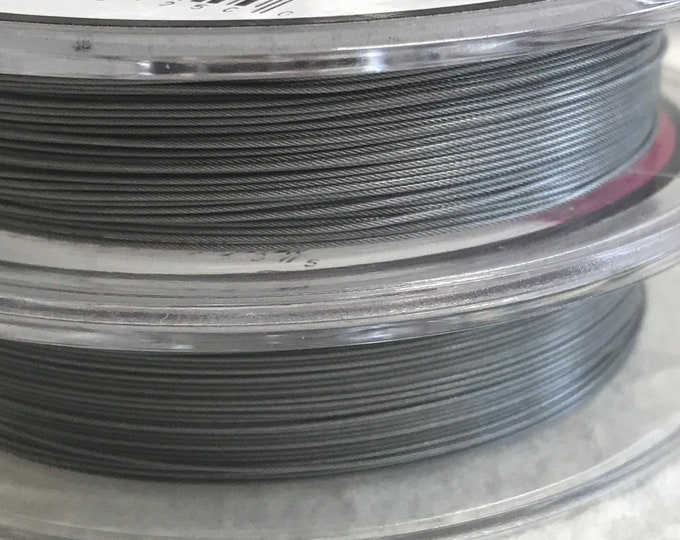 Beading Wire 49 Strand .019 Inch = .48mm 30 Feet Accu Flex Clear Nylon ...