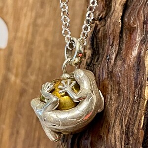 Lizard Gecko Harmony Dream Ball Jingle Sound Maker - Sterling Silver ...