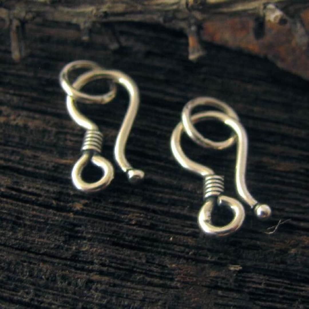 Sterling Silver Hook and Eye Clasp Sets - Sweet and Simple - 2 Small ...