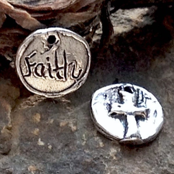 Faith Charm - Etsy