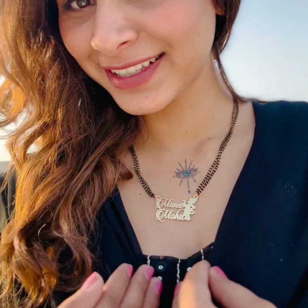 Personalized Angel Name Necklace - Custom Hand Stamped Jewelry ...