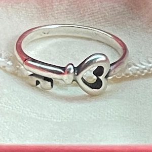 James Avery Retired Sterling Silver the Hearts Key Ring Size 8.25 Comes in Original James Avery Box Etsy