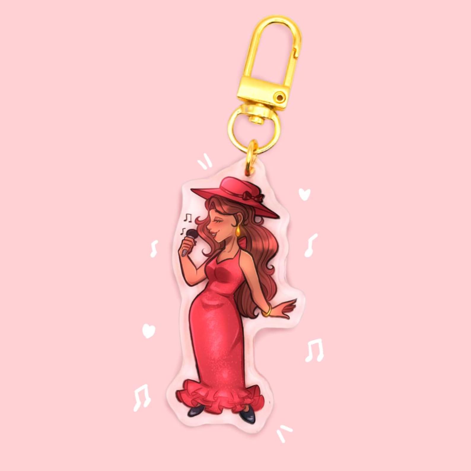 Super Mario Princess Keychains | Peach, Daisy, Rosalina, Pauline Charms ...