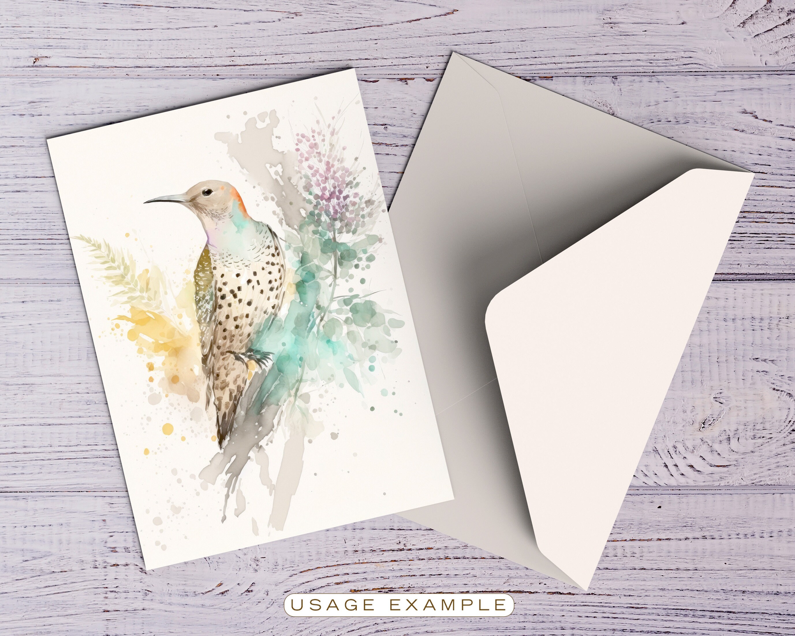 Northern Flicker Bird Printable Wall Art for Living Room Bird - Etsy