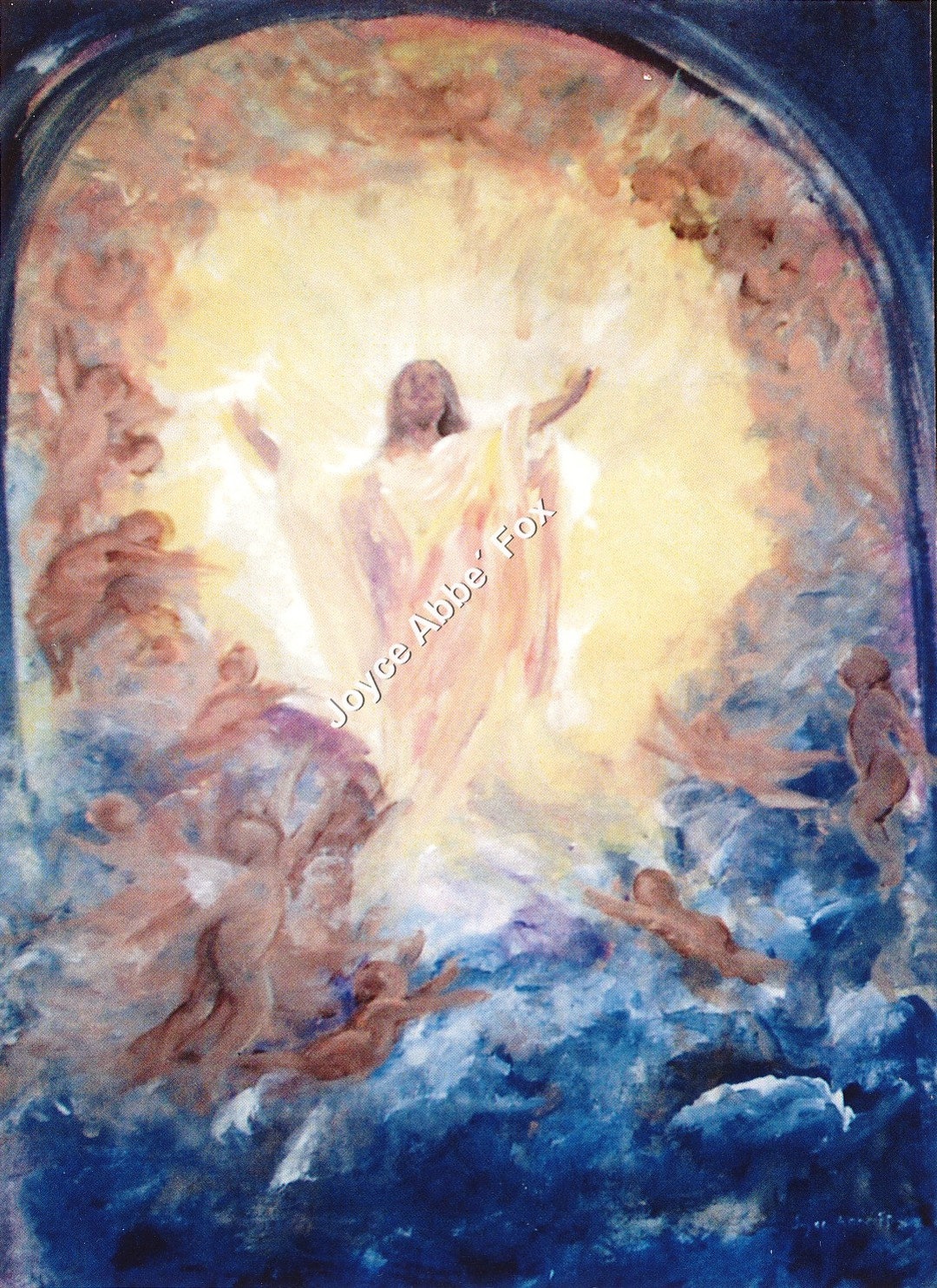 0022 Ascension Painting Print on Canvas Fine Art - Etsy