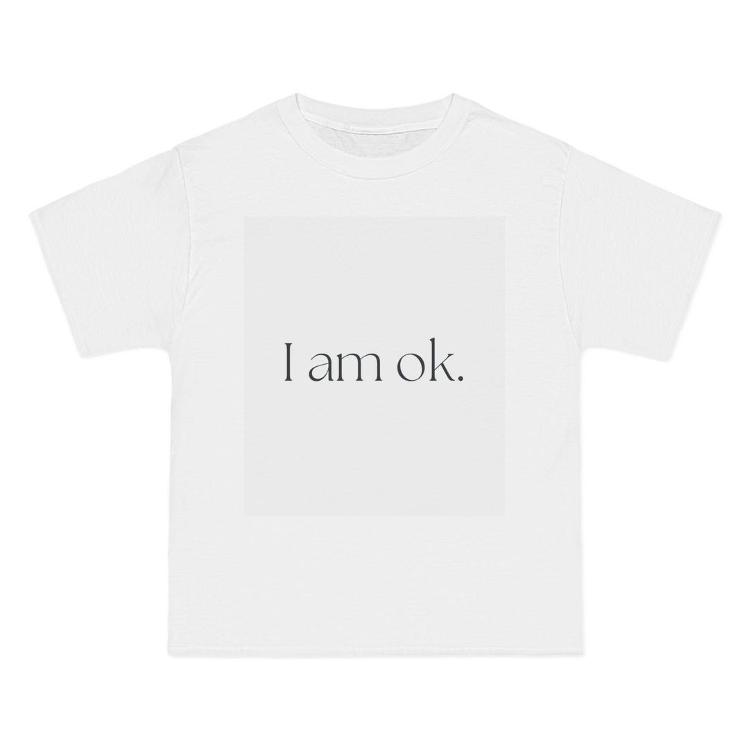 Affirmation T-shirt : Short Sleeve ~ I Am Ok - Etsy