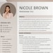 Resume Template Google Docs, Word, Pages, Professional Resume Template ...