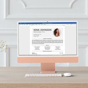 Resume Template Google Docs, Word, Pages, Professional Resume Template ...