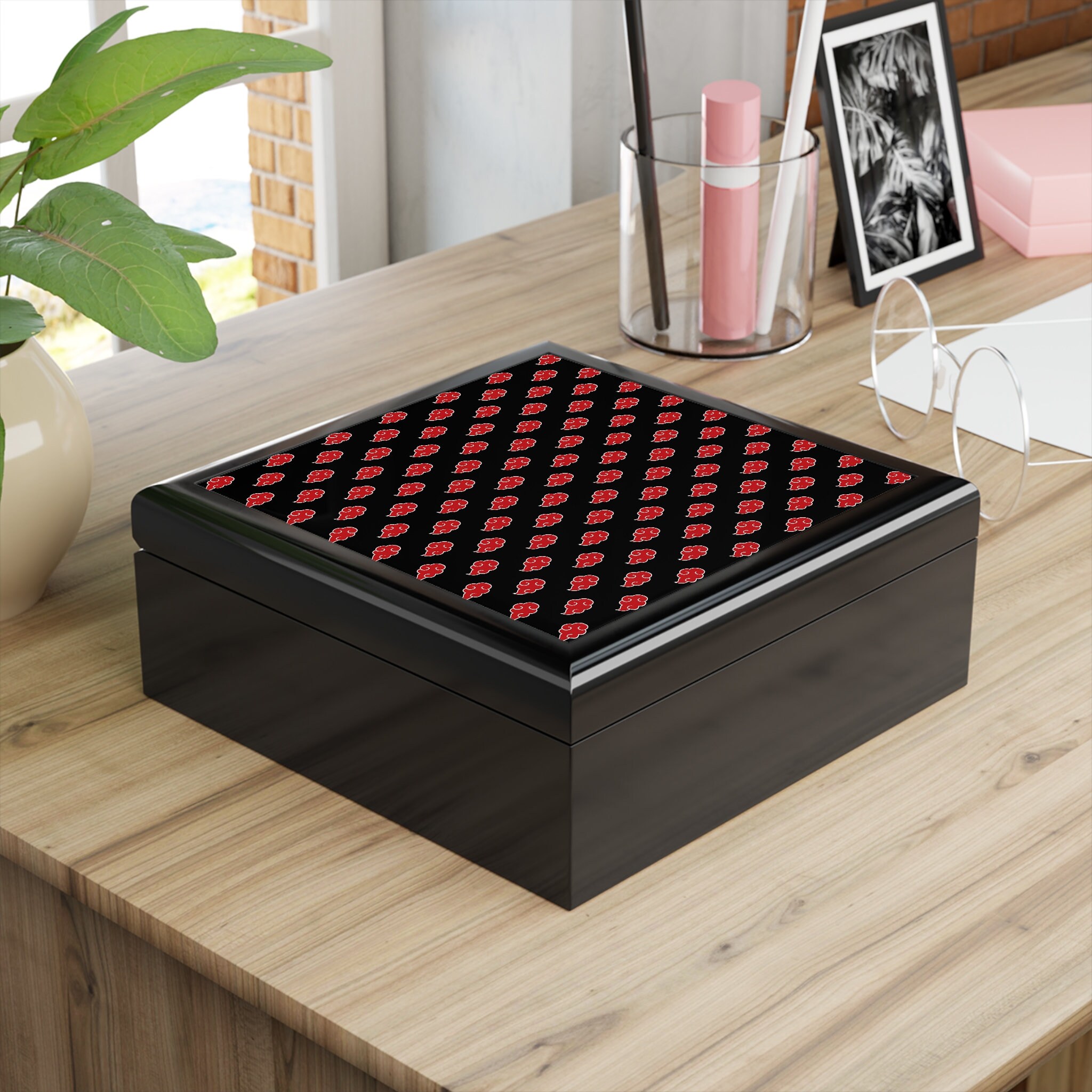 Anime Jewelry Box Anime Box Red Cloud Design Anime - Etsy