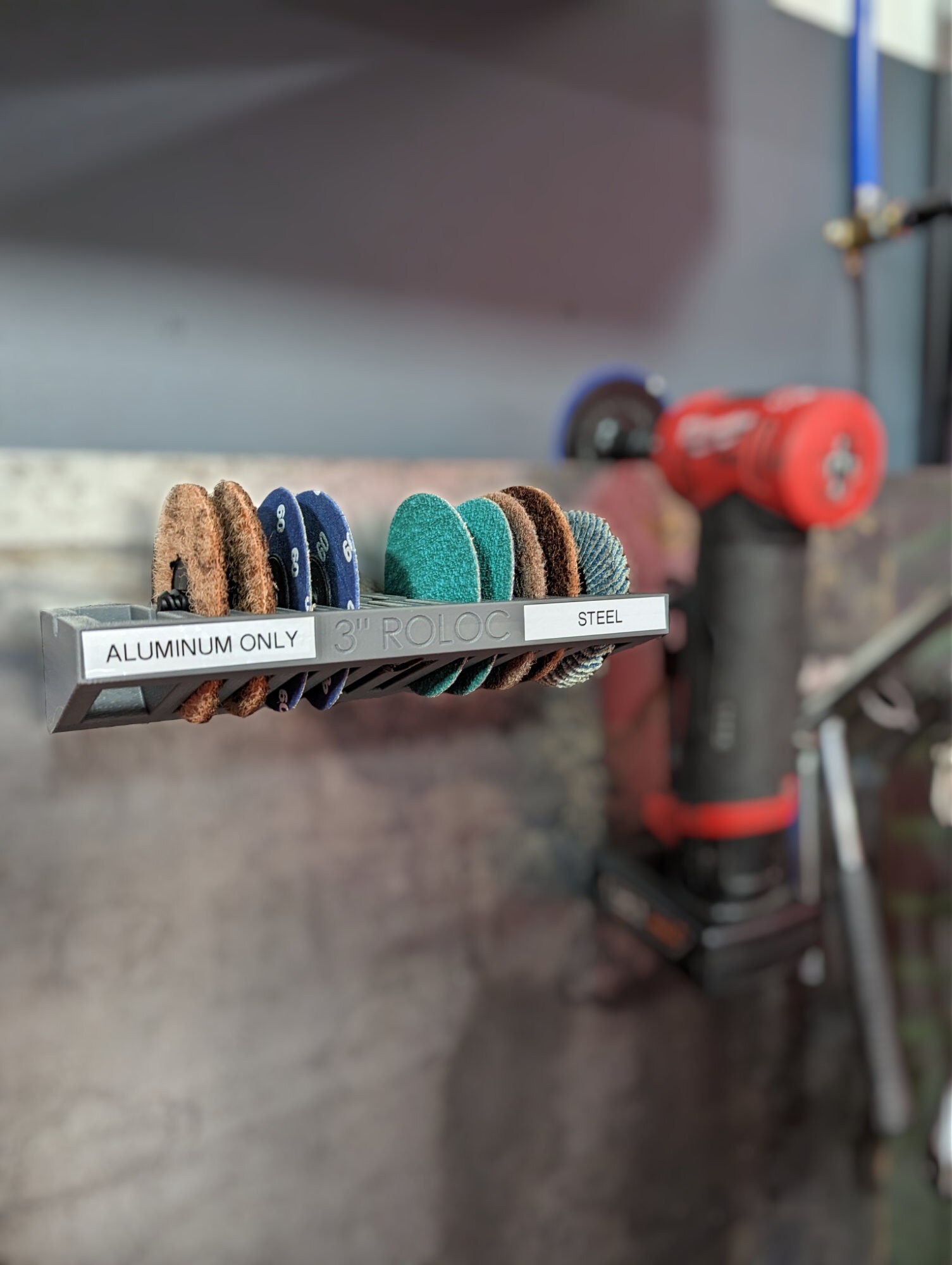 Roloc Organizer for 3 Die Grinder Quick Change Type Discs - Etsy