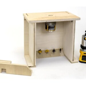 DIY Router Table Plans/benchtop Router Table/woodworkint Table/diy ...
