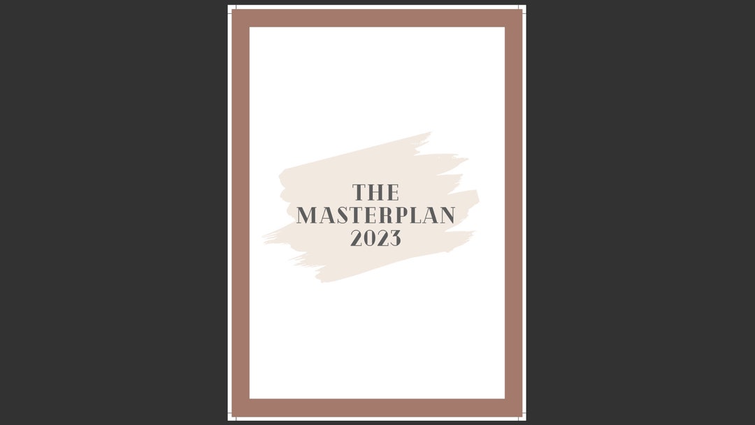 The Masterplan 2023 Digital Planner - Etsy