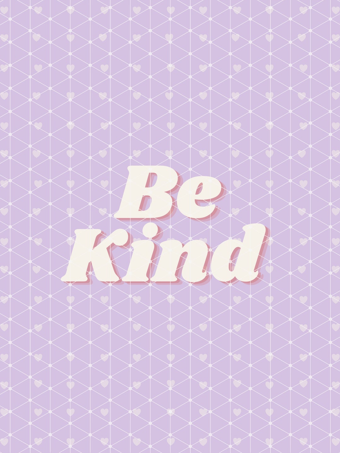 Be Kind Poster (digital) 18x24 - Etsy