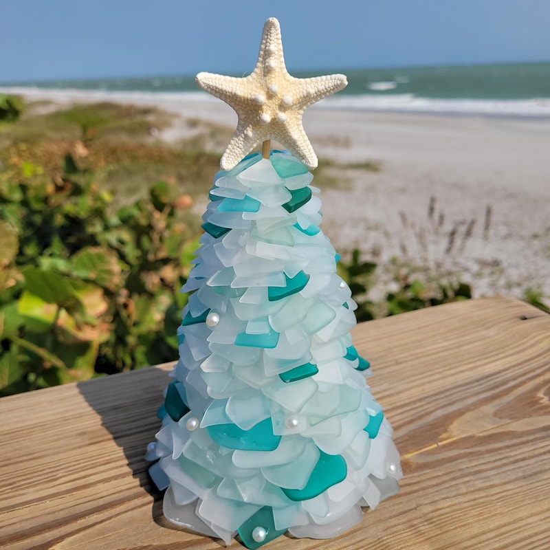 Sea Glass Christmas Tree - Etsy