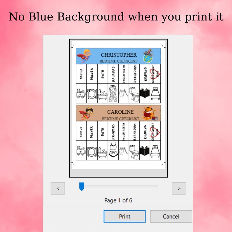 Toddler Routine Bedtime Routine Chart Visual Schedule - Etsy