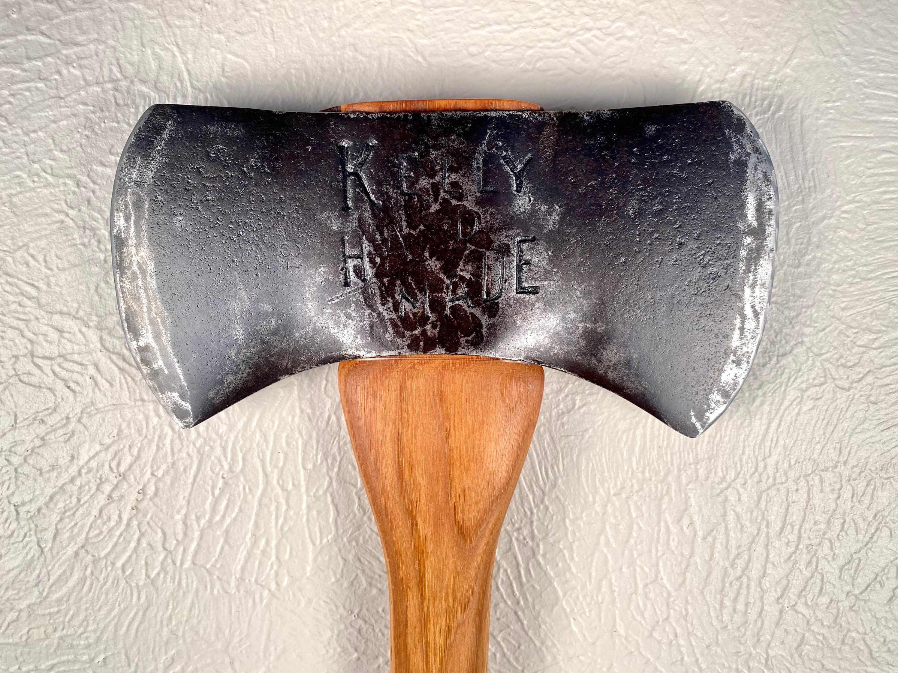 KELLY Hand Made, Double Bit Axe, CUSTOM RESTORATION, Kelly Axe & Tool ...