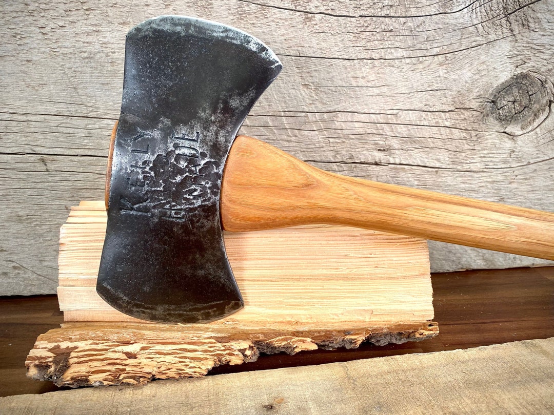 KELLY Hand Made, Double Bit Axe, CUSTOM RESTORATION, Kelly Axe & Tool ...
