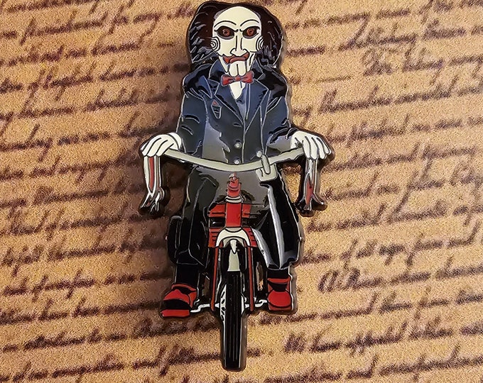 Halloween Pins Horror Movie Enamel Pin Saw Series - Etsy