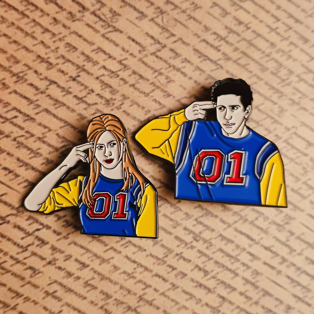 Friends TV Show Enamel Pin: Collectible Sitcom Pins - Etsy