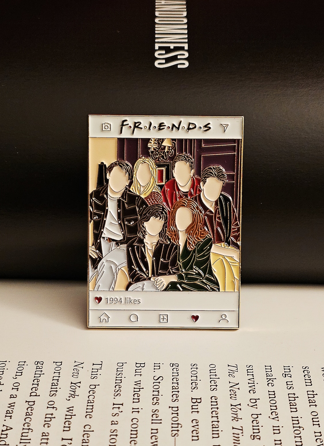 Friends Enamel Pin Friends TV Show Friends Gifts Special Edition - Etsy