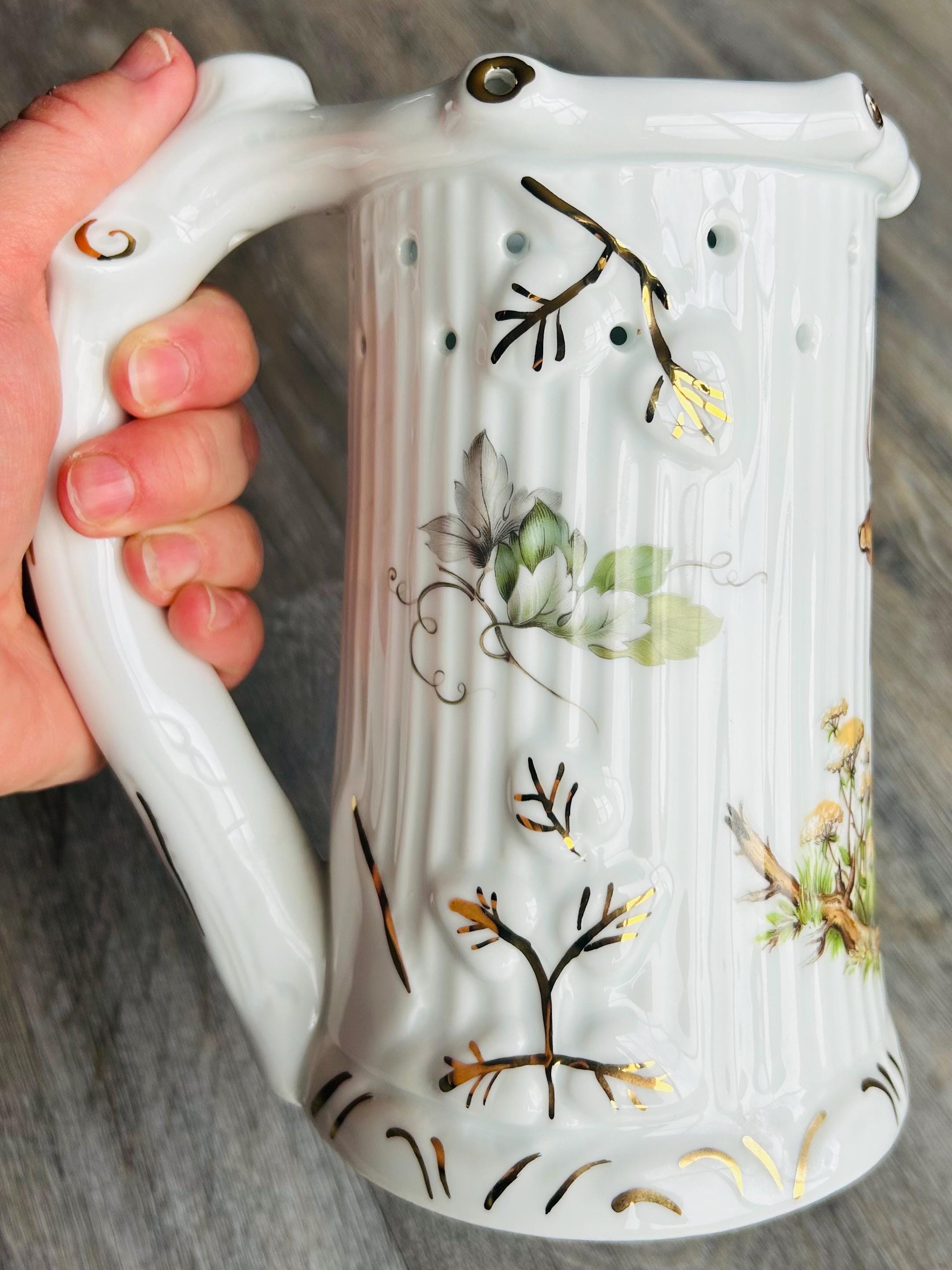 Vintage Hugo Schmidt Puzzle Beer Stein: German Porcelain Deer Mug - Etsy
