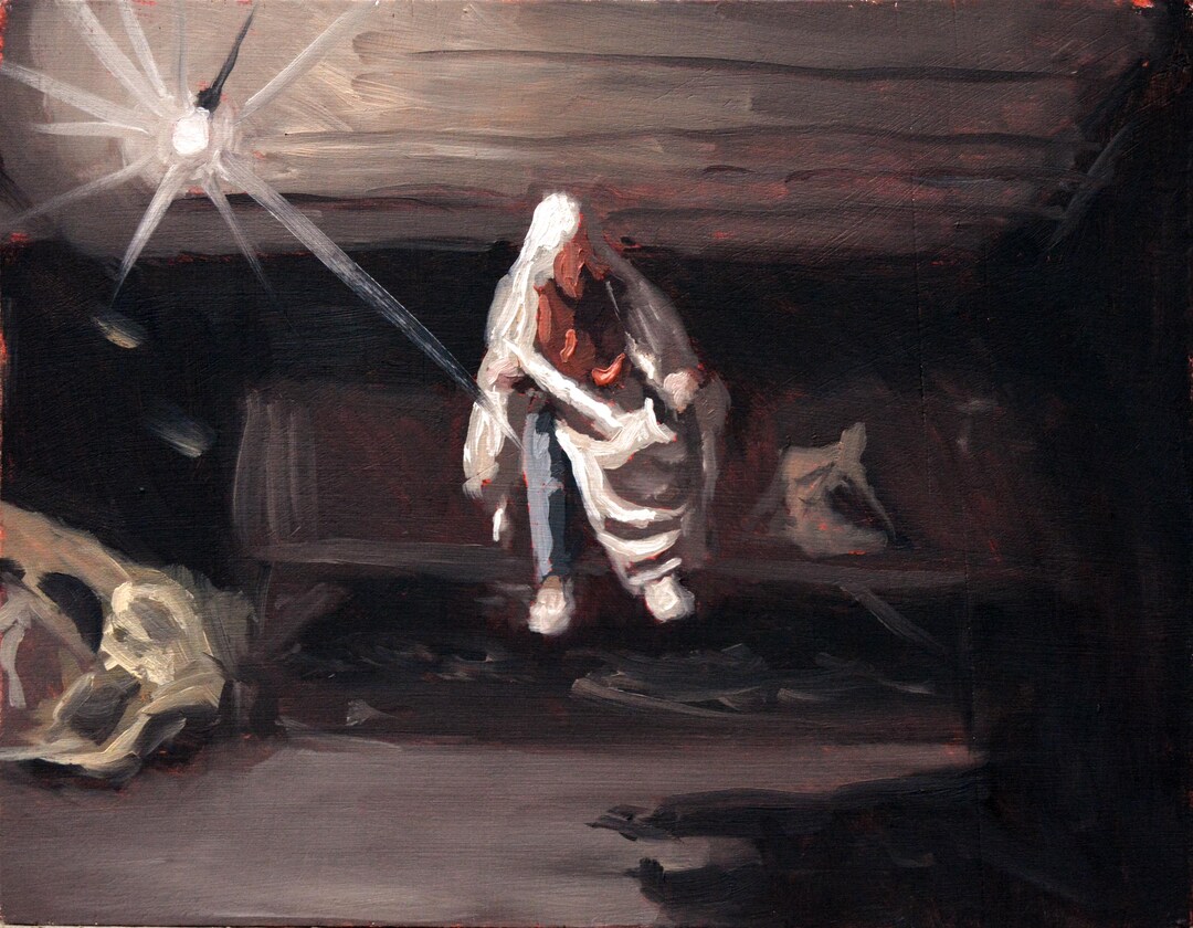 The Conjuring - Original Oil Painting - Etsy