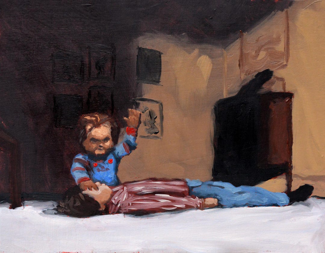 Childs Play - Original Oil Painting - Etsy
