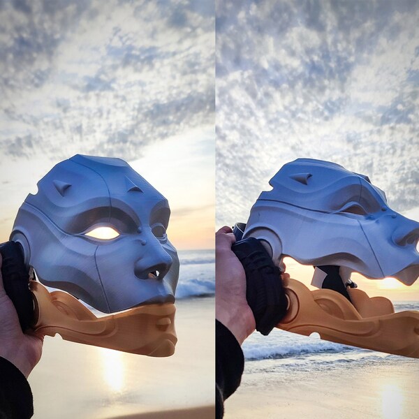 Articulated Jaw Mask - Etsy