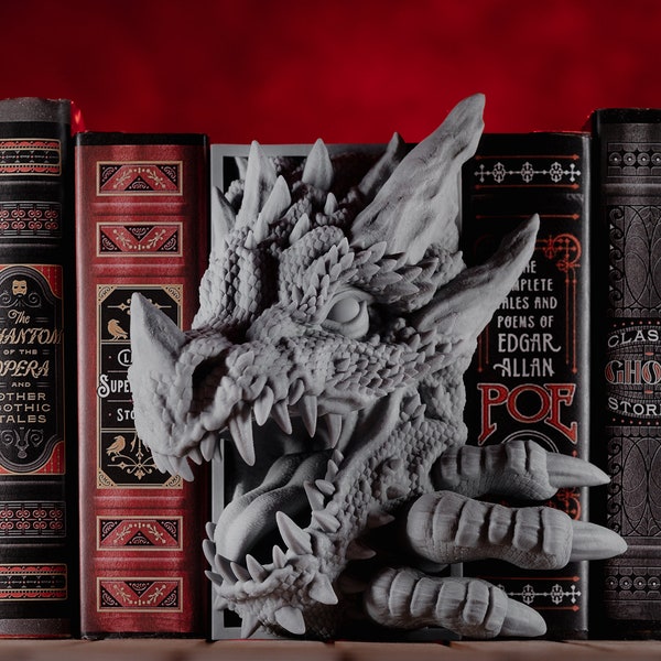 Dragon Bookends - Etsy