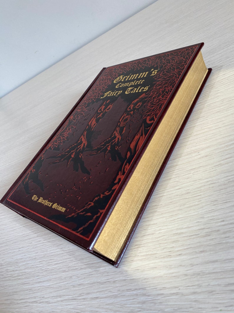 THE BROTHERS GRIMM'S Complete Fairy Tales Deluxe Edition Classic Book ...
