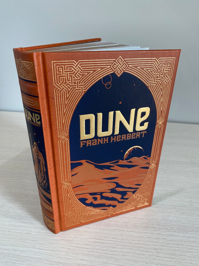 Dune by Frank Herbert – Deluxe Leather Bound Edition With Gold Edges ...