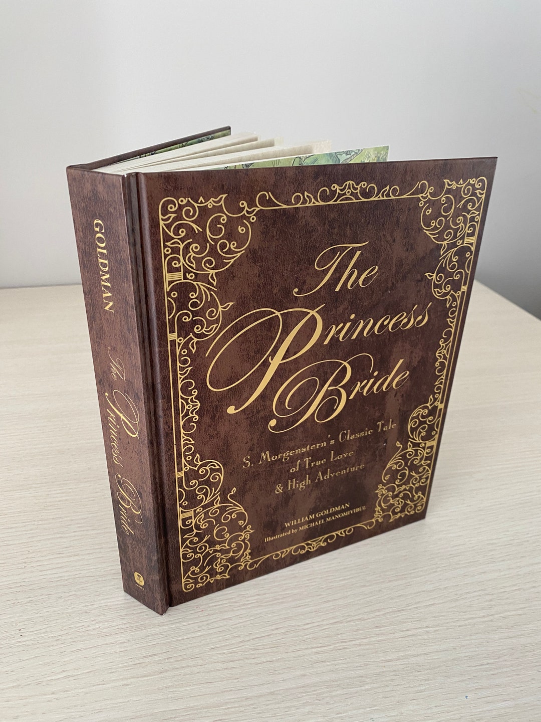 The Princess Bride: Illustrated Hardcover Deluxe Edition - Classic Book ...