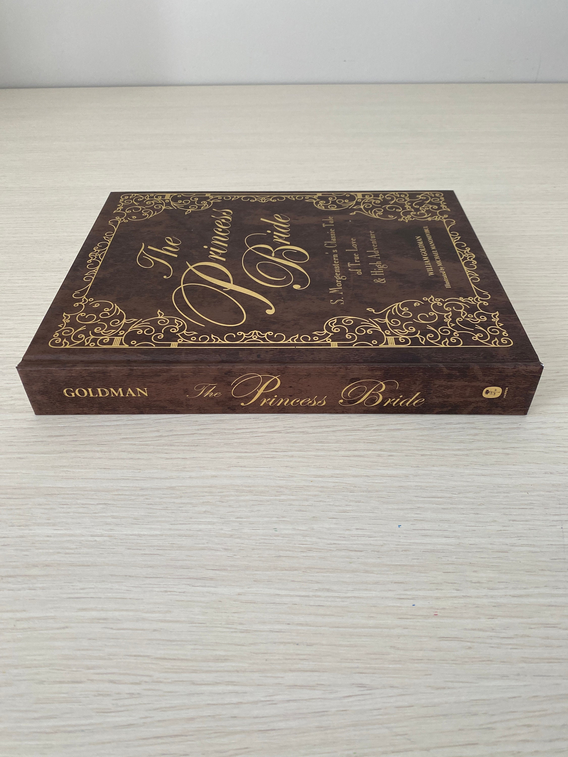 The Princess Bride: Illustrated Hardcover Deluxe Edition - Classic Book ...